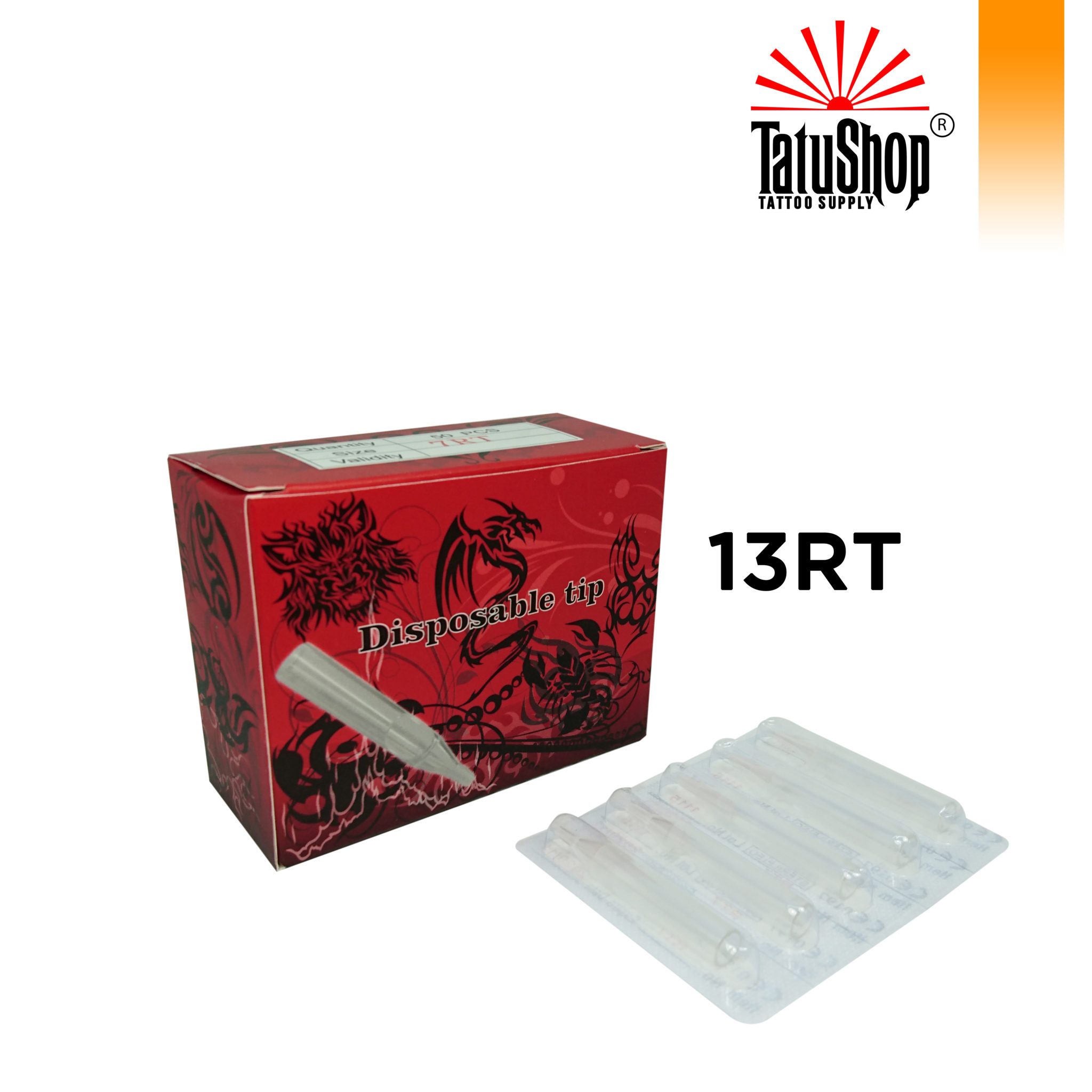 Mũi đỏ 13RT tròn - DỤNG CỤ XĂM CHUYÊN NGHIỆP - TATUSHOP