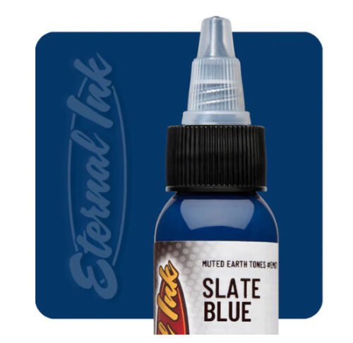 Mực Xăm Eternal Ink - Slate Blue - DỤNG CỤ XĂM CHUYÊN NGHIỆP - TATUSHOP